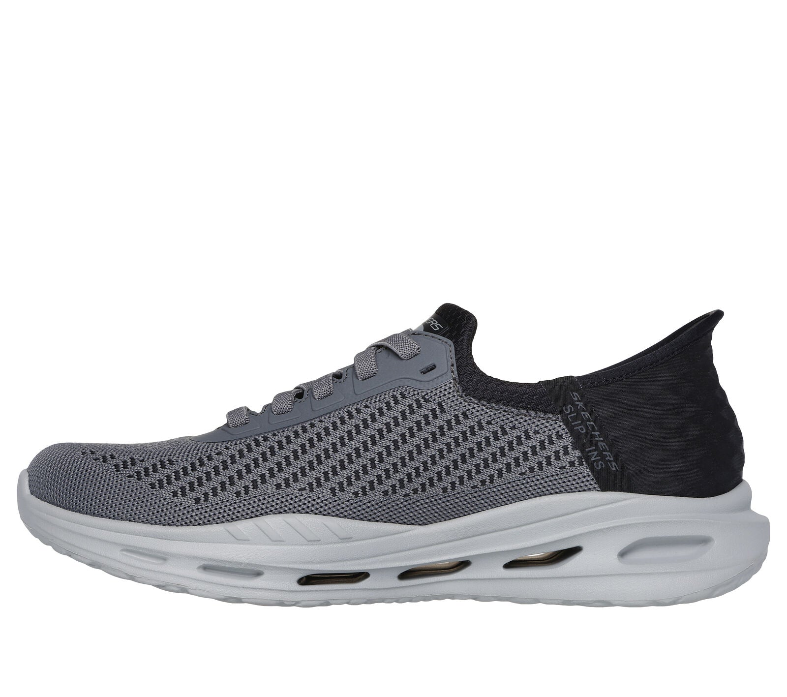 MEN S SKECHERS SLIP INS RELAXED FIT ARCH FIT ORVAN DREX GRAY BL men-s-skechers-slip-ins-relaxed-fit-arch-fit-orvan-drex-gray-bl