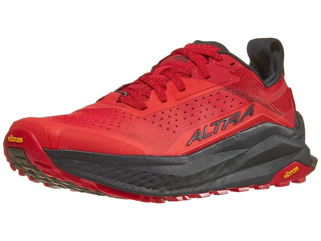 MEN'S ALTRA OLYMPUS 6 | RED – Randy's Shoes