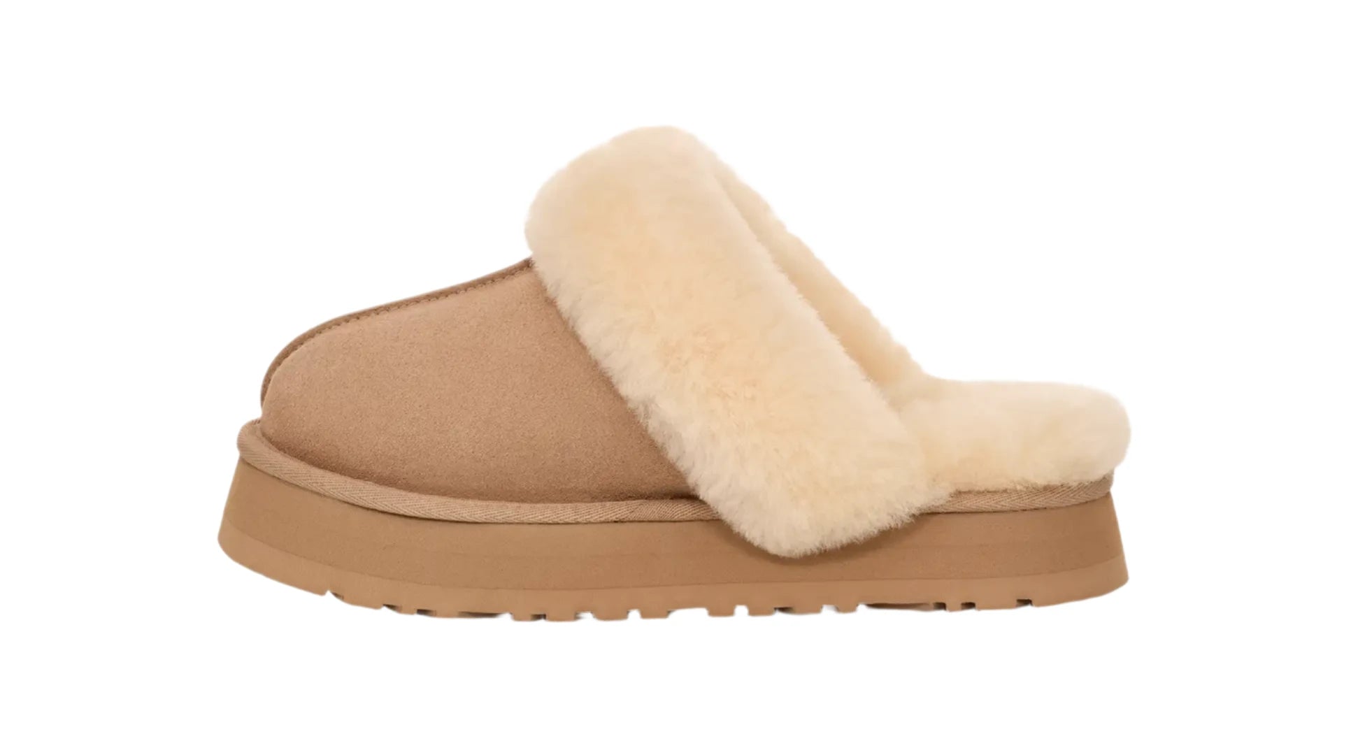WOMEN'S UGG DISQUETTE SLIPPER | SAND – Randy's Shoes