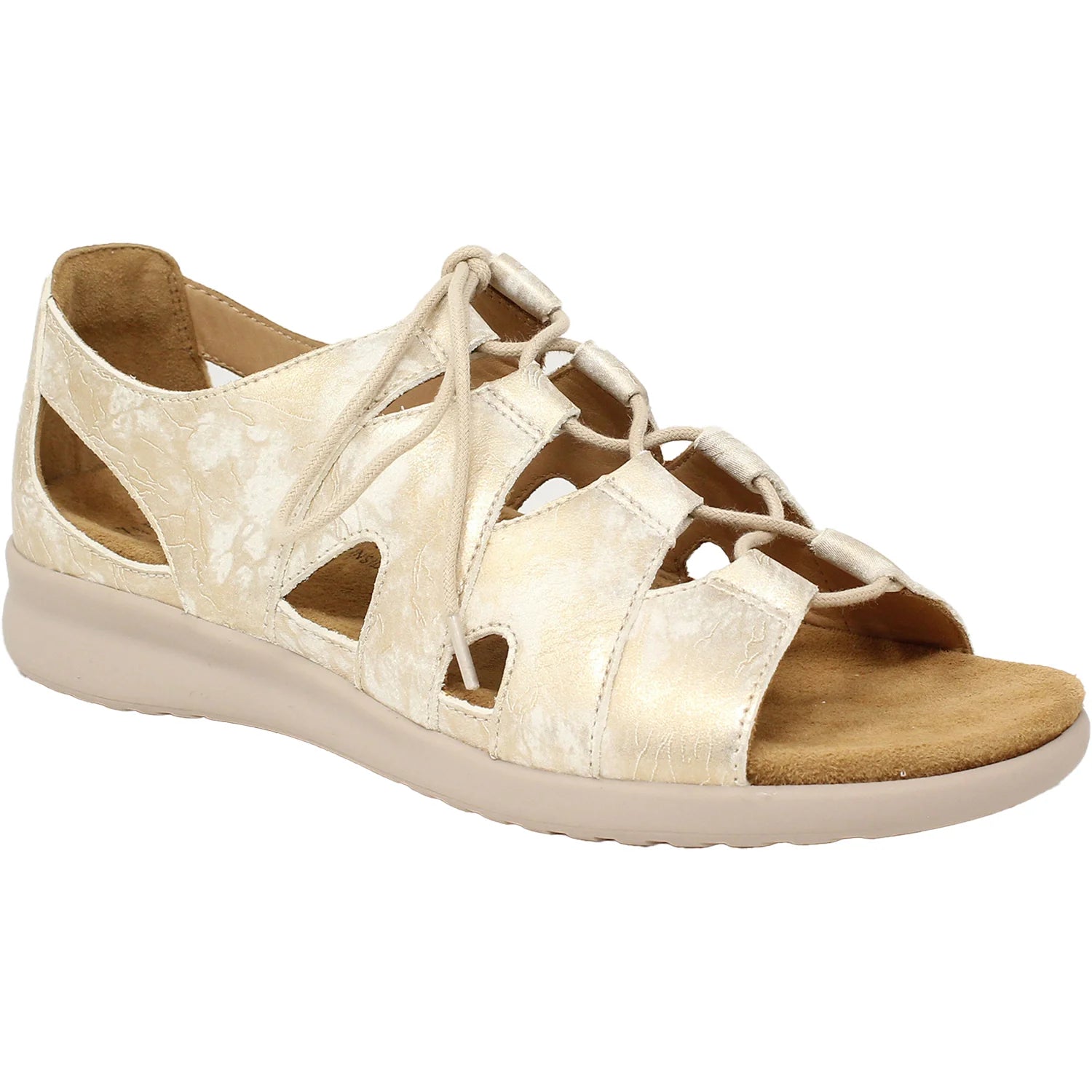 WOMEN'S ZIERA BARNETT | SMUDGE METAL LEATHER – Randy's Shoes