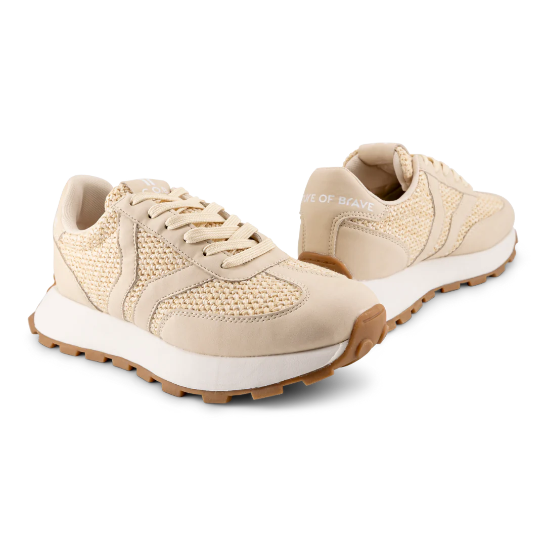 WOMEN'S C.O.B by CULTURE OF BRAVE HOPE SNEAKER | ECRU / ECRU WINGS ...
