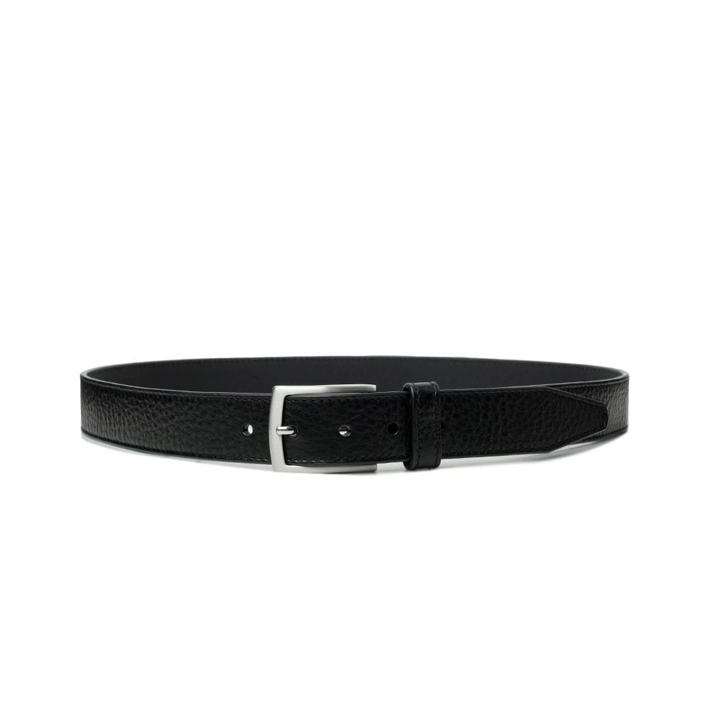 MEN'S MILWAUKEE BOOT CO. VOGEL DRESS BELT | BLACK – Randy's Shoes