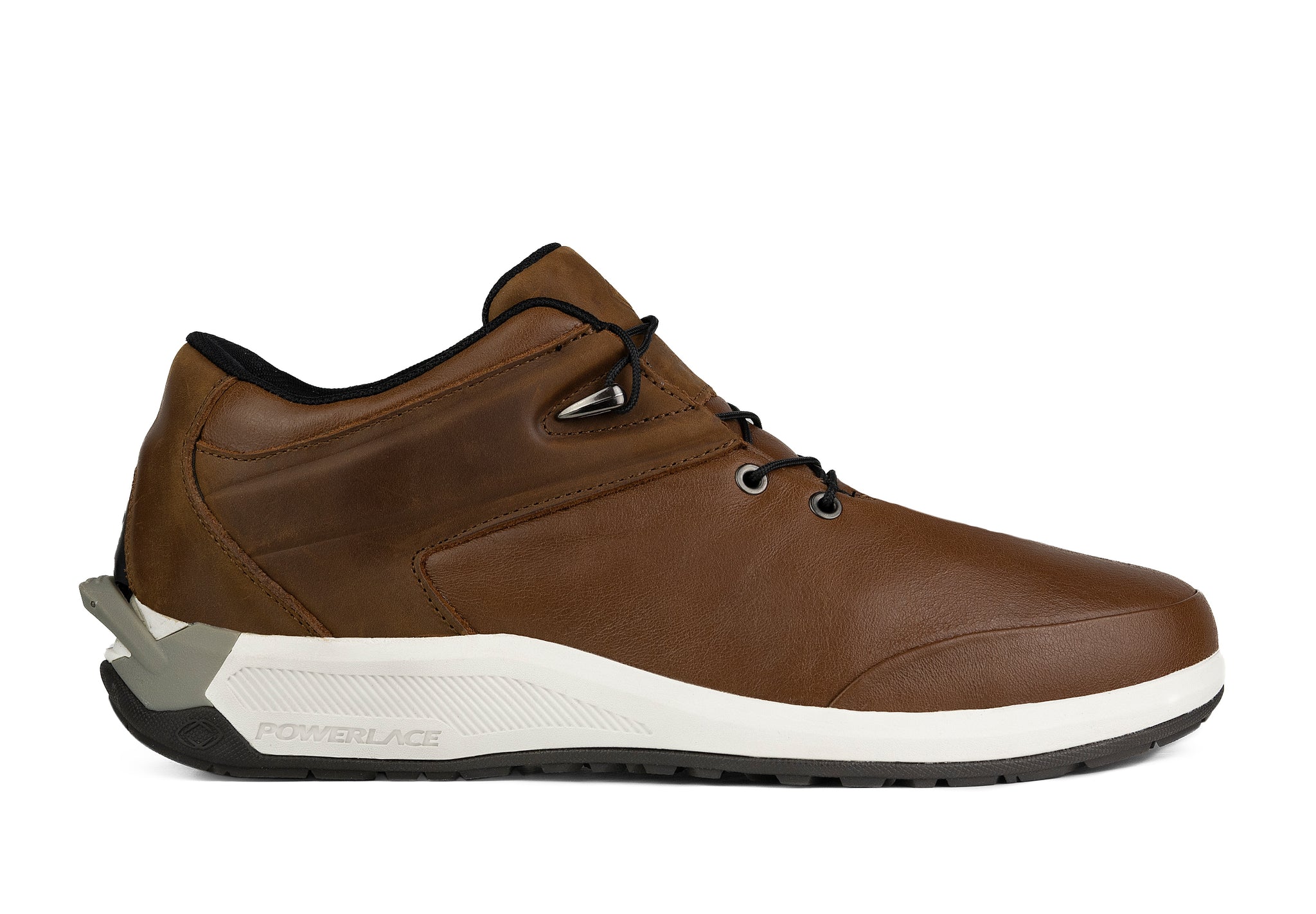 MEN'S POWERLACE URBAN SELF LACING SHOE | Brown – Randy's Shoes