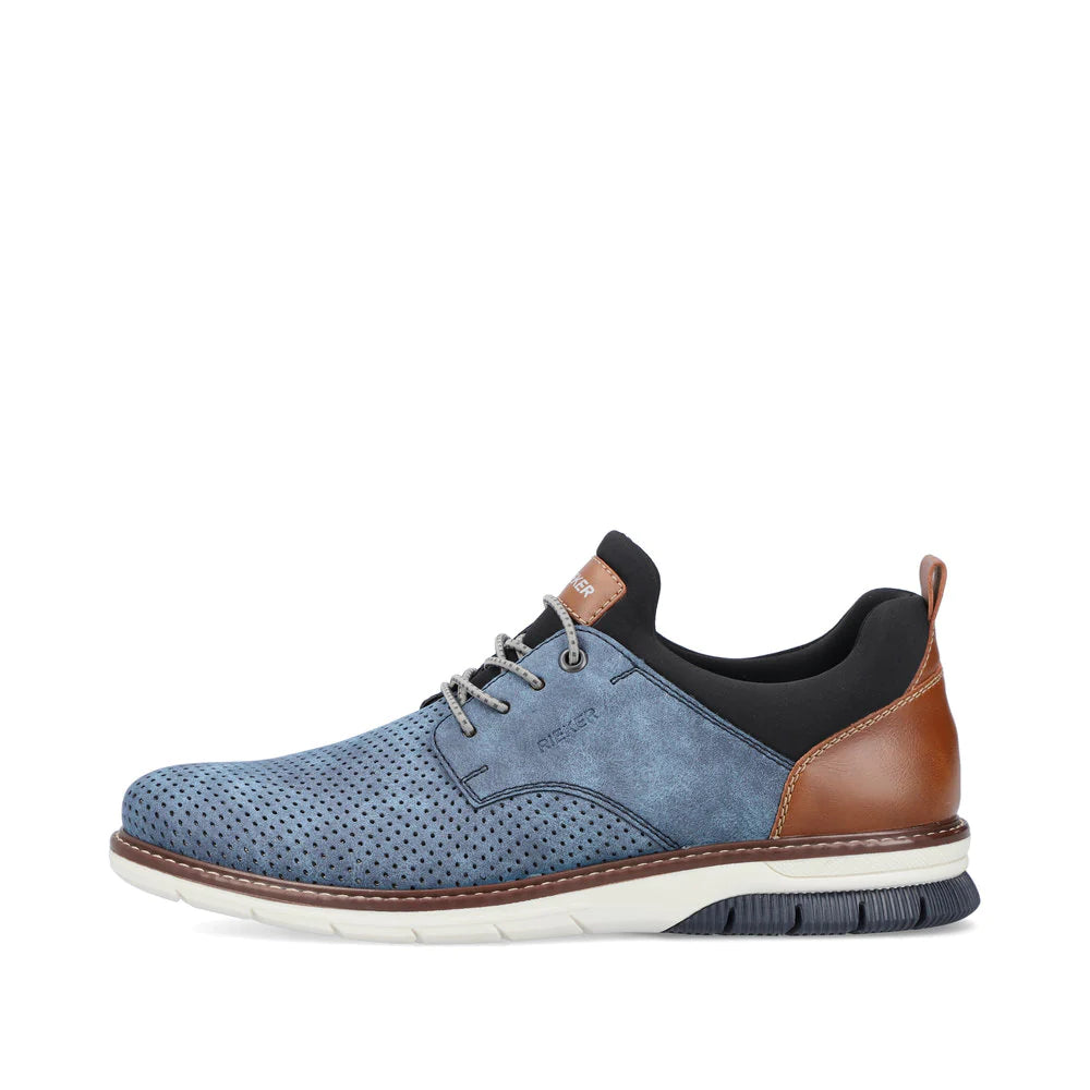 MEN'S RIEKER DUSTIN 50 | BALTIK / AMARETTO / SCHWARZ – Randy's Shoes