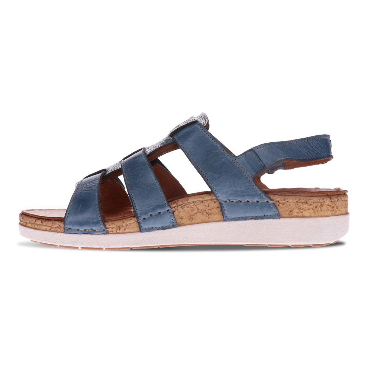WOMEN'S REVERE SANTORINI SANDAL | DENIM – Randy's Shoes