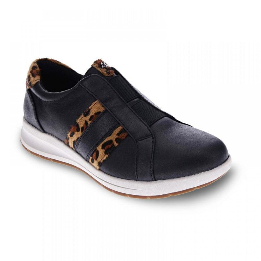 WOMEN'S REVERE BRUGES | ONYX/LEOPARD – Randy's Shoes