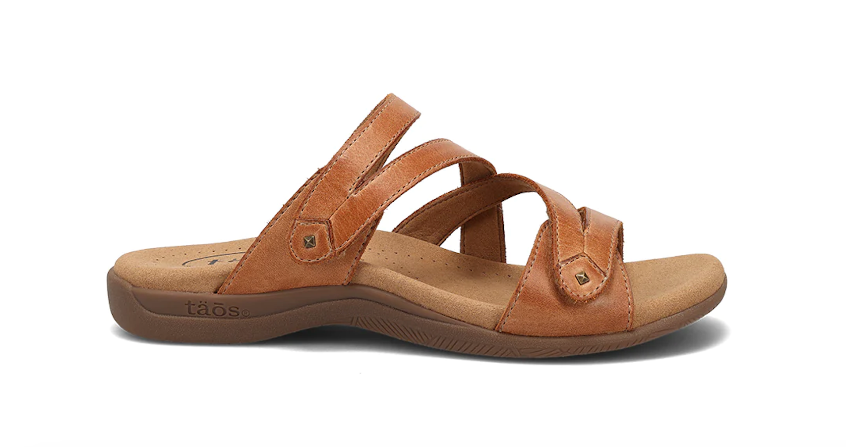WOMEN'S TAOS DOUBLE U SANDAL | CARAMEL – Randy's Shoes