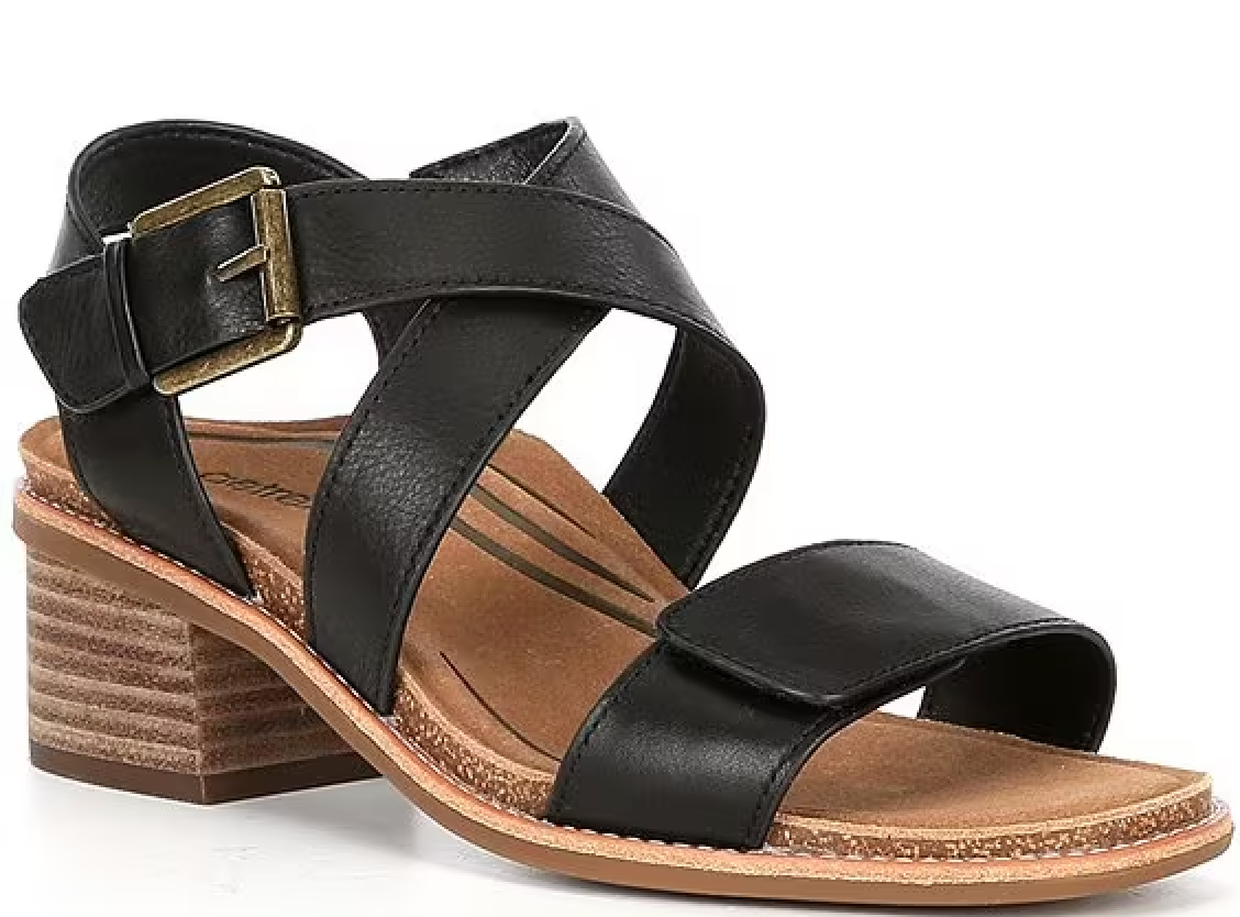 WOMEN'S AETREX KRISTIN HEEL | BLACK – Randy's Shoes