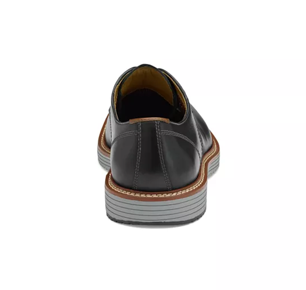 MEN'S JOHNSTON & MURPHY UPTON PLAIN TOE | BLACK – Randy's Shoes