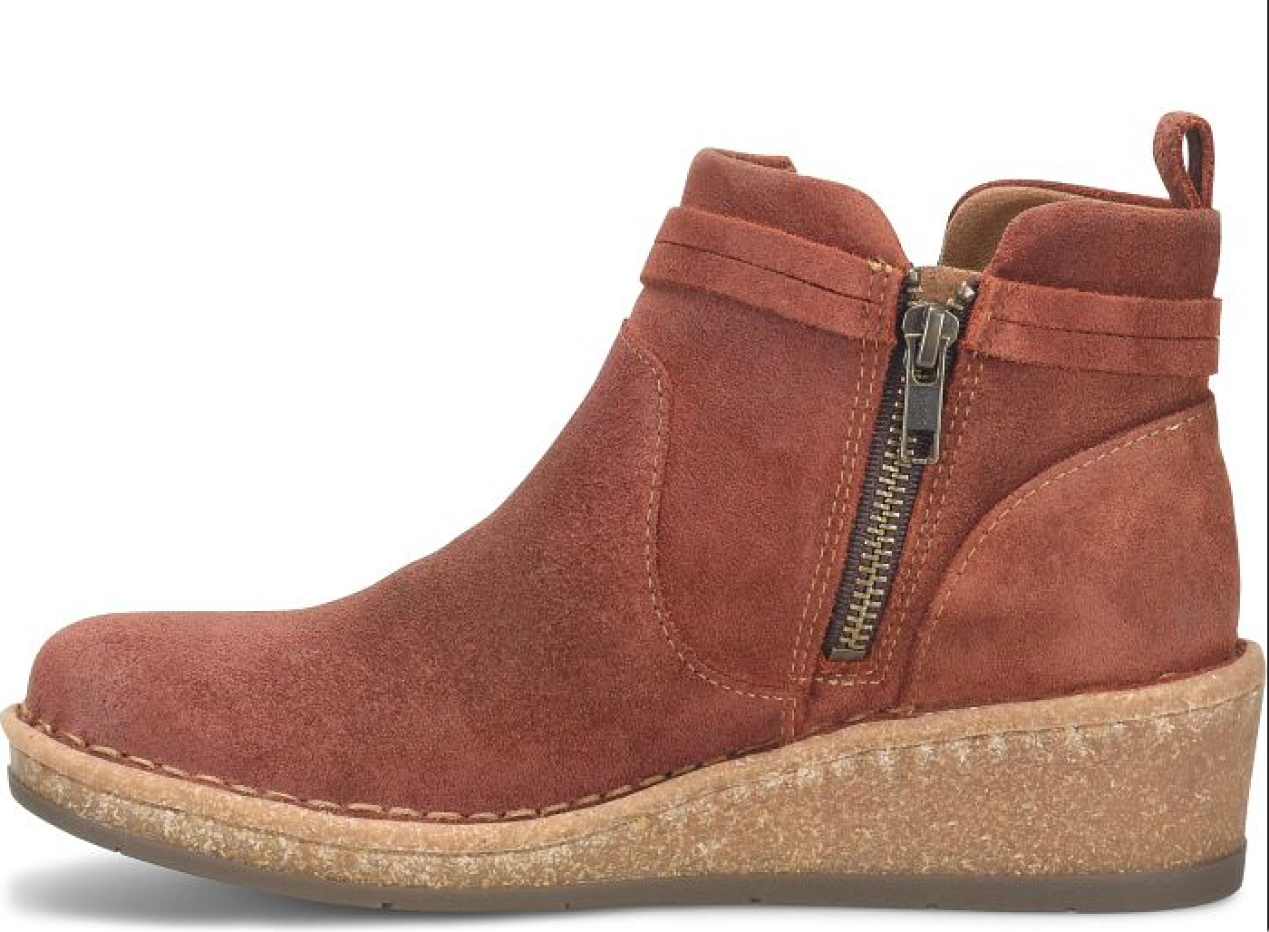 WOMEN'S BORN VAUGHN | RUST MATTONE / DISTRESSED RED – Randy's Shoes