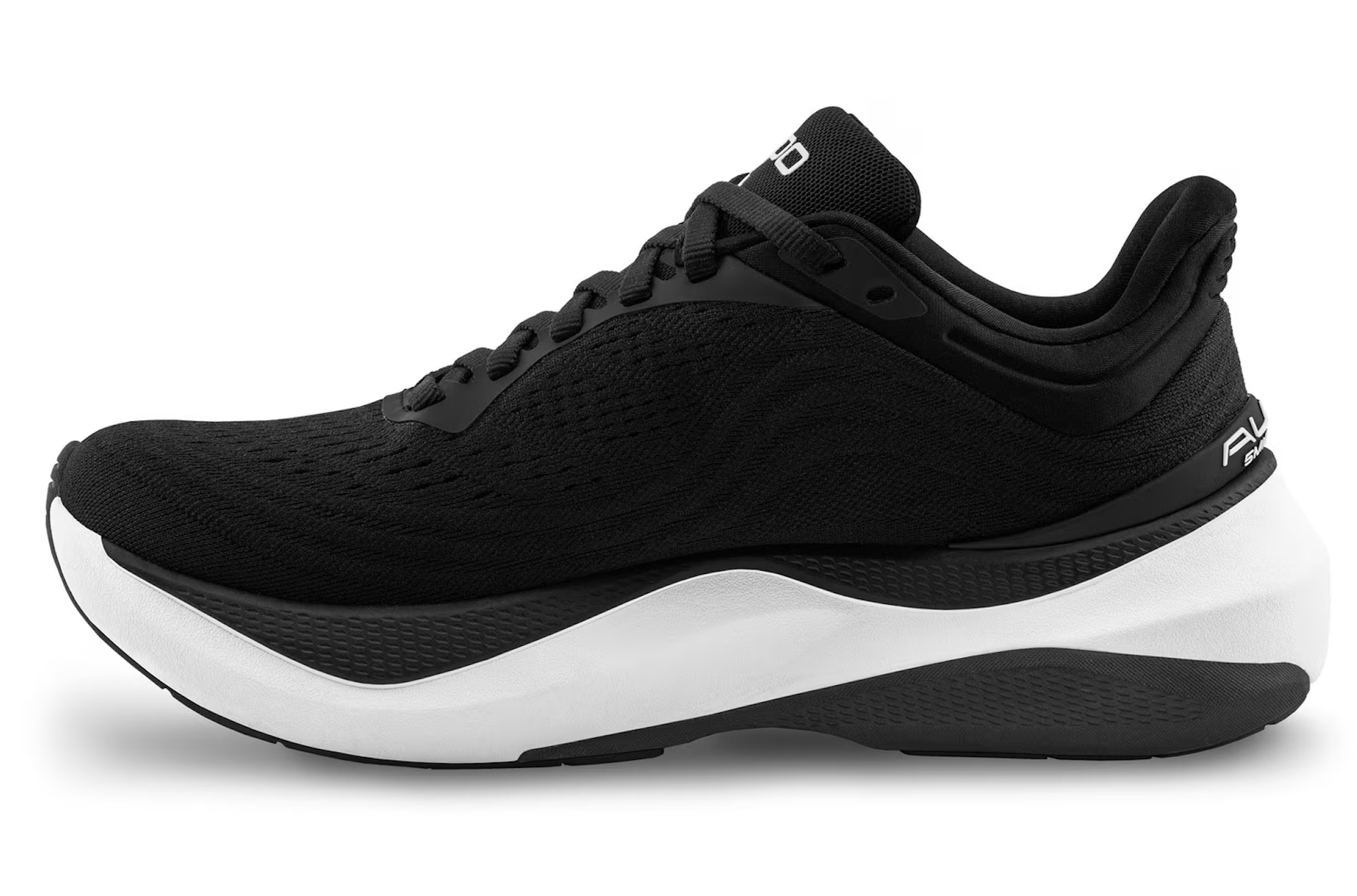 WOMEN'S TOPO AURA | BLACK / WHITE – Randy's Shoes