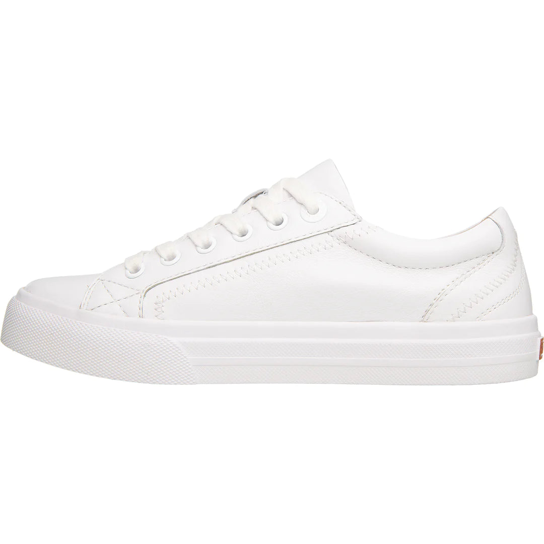 WOMEN'S TAOS PLIM SOUL LUX SNEAKER | WHITE LEATHER – Randy's Shoes